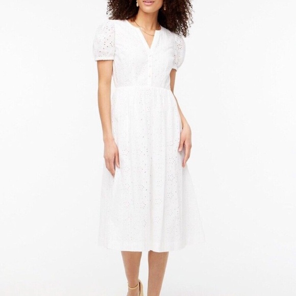 J Crew Eyelet Dress